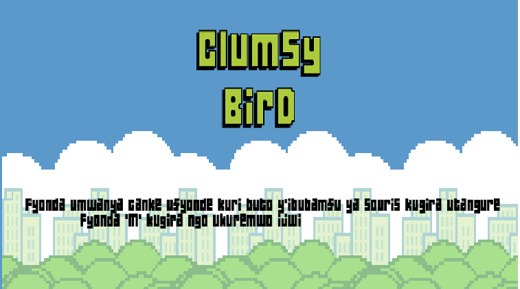 Clumsy Bird Website